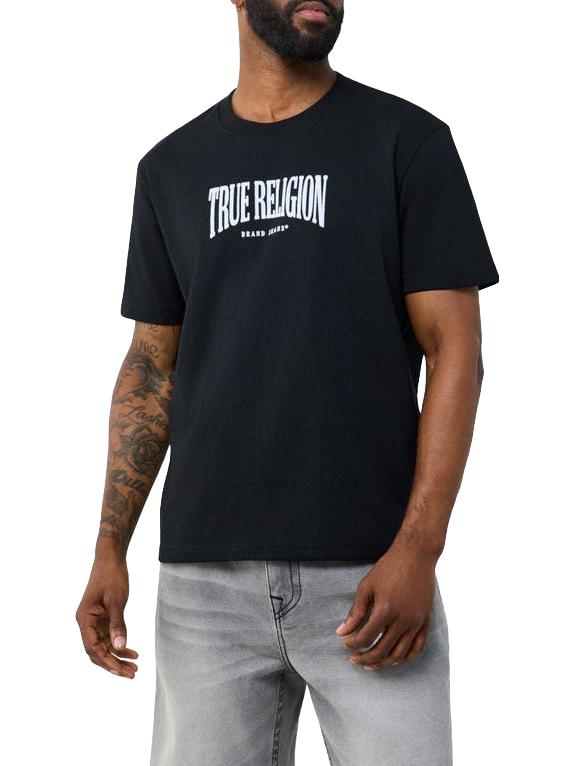 TRUE RELIGION BRAND JEANS buddha arch cotton graphic t-shirt